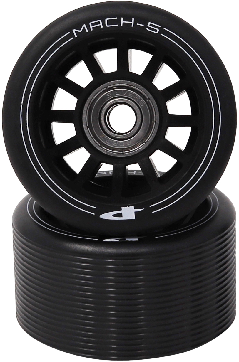 Pacer Mach 5 Wheels with Bearings at Pro Skater Shop