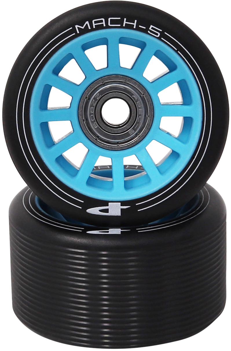 Pacer Mach 5 Wheels with Bearings at Pro Skater Shop